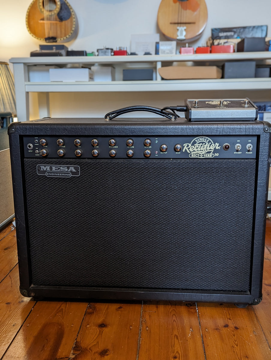 Mesa Boogie Single Rectifier Rect-o-Verb 50w 1x12" Combo – The Guitar ...