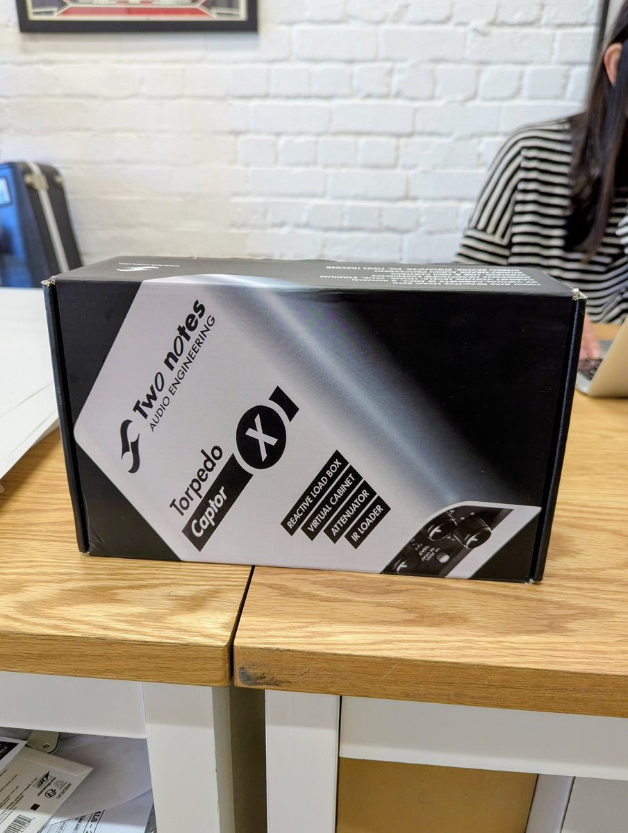 Two Notes Torpedo Captor X Reactive Load Box, Virtual Cab Attenuator ...