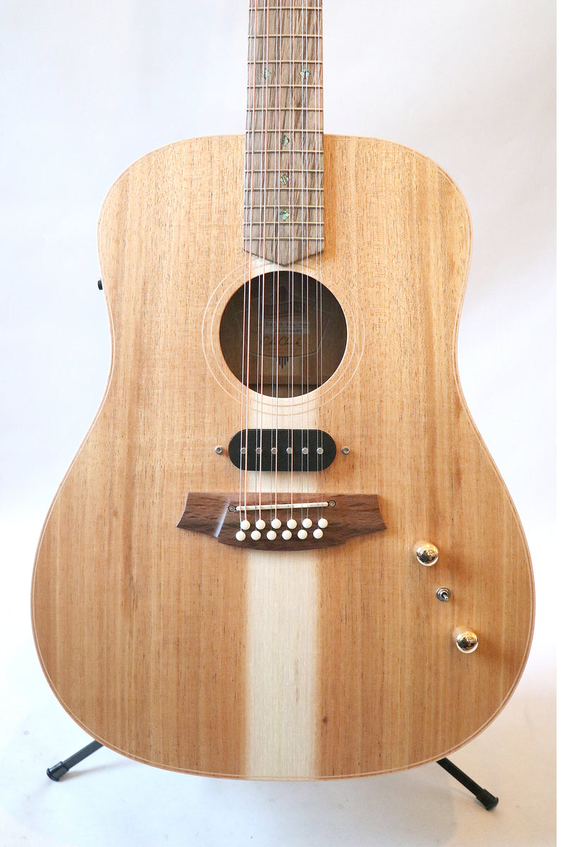 Cole Clark Dual Output 12 String Acoustic Electric CCFL2E-12-BLBL-HUM ...