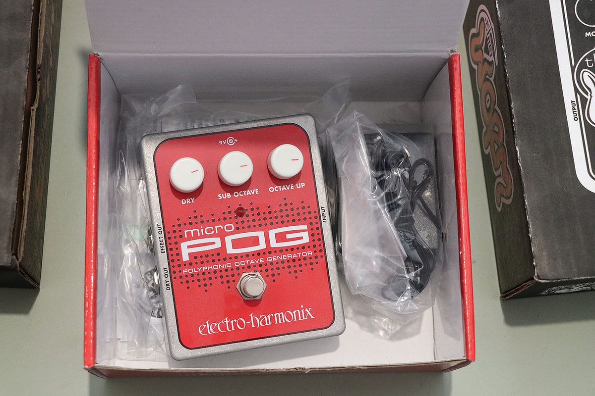 Electro Harmonix Micro POG Effect Pedal – The Guitar Colonel