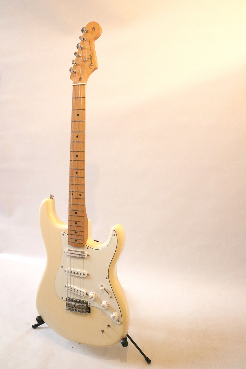 Fender EOB Stratocaster Olympic White – The Guitar Colonel