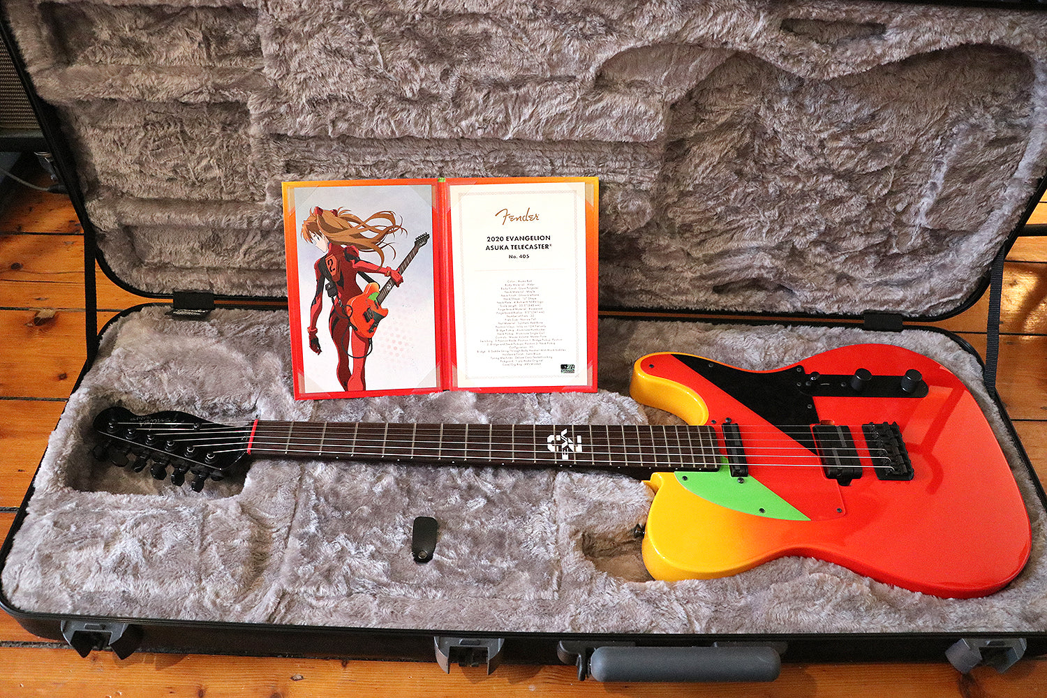 Fender Custom Shop Evangelion Asuka Telecaster 2020 – The Guitar Colonel