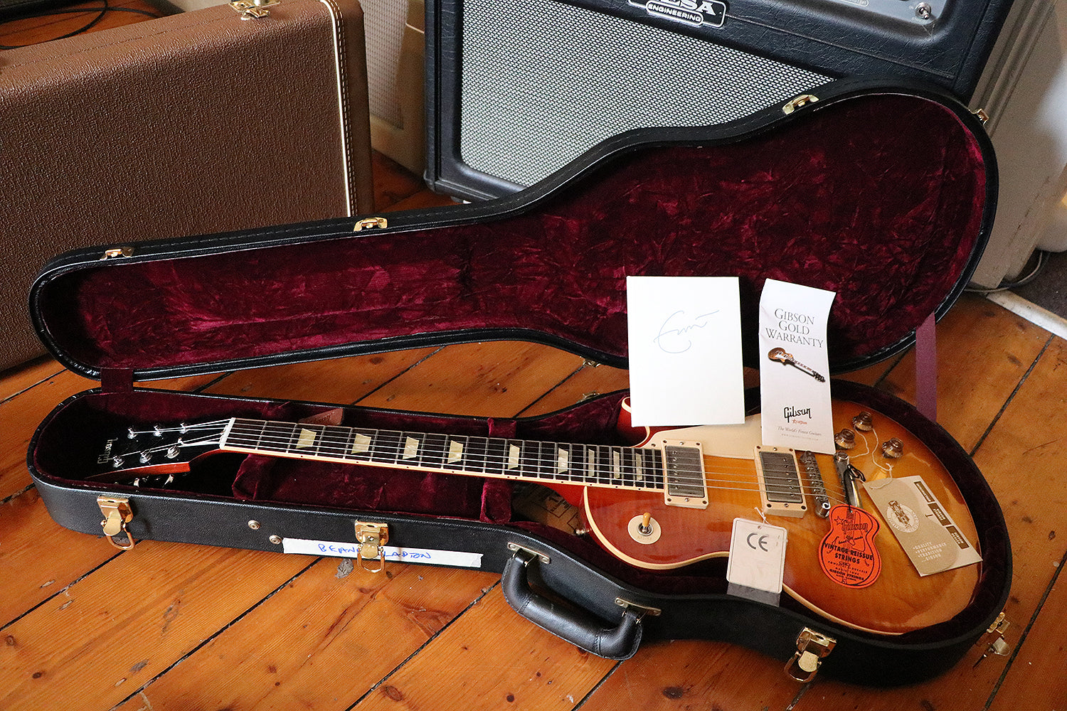 Gibson Custom Shop Eric Clapton "Beano" '60 Les Paul (VOS) 2011 – The ...