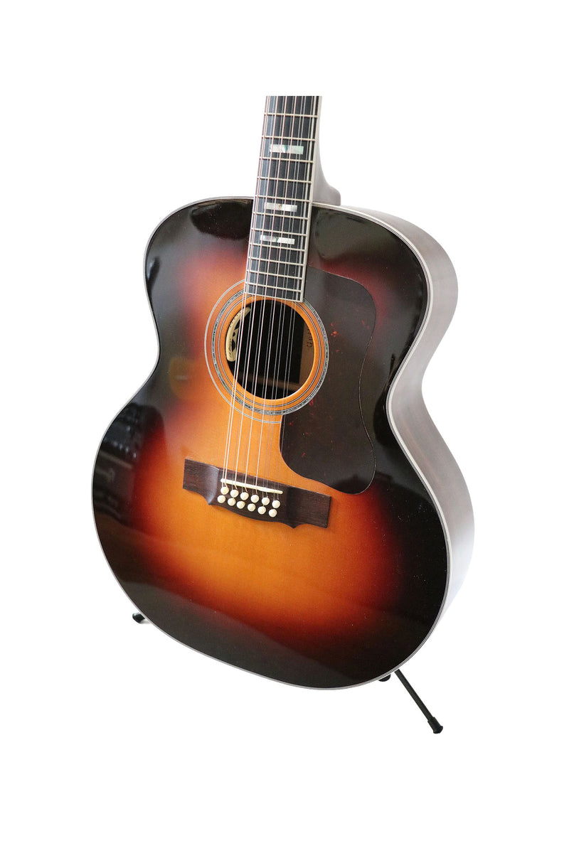 GUILD USA F-512E Sunburst JUMBO 12-STRING W/PICKUP & HARD CASE - Year ...