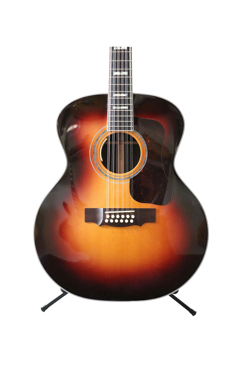 GUILD USA F-512E Sunburst JUMBO 12-STRING W/PICKUP & HARD CASE - Year ...