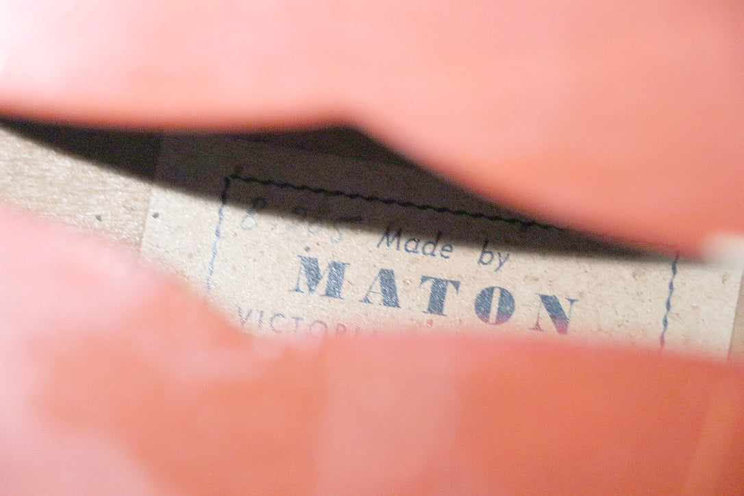 Maton Alver 1960s – The Guitar Colonel