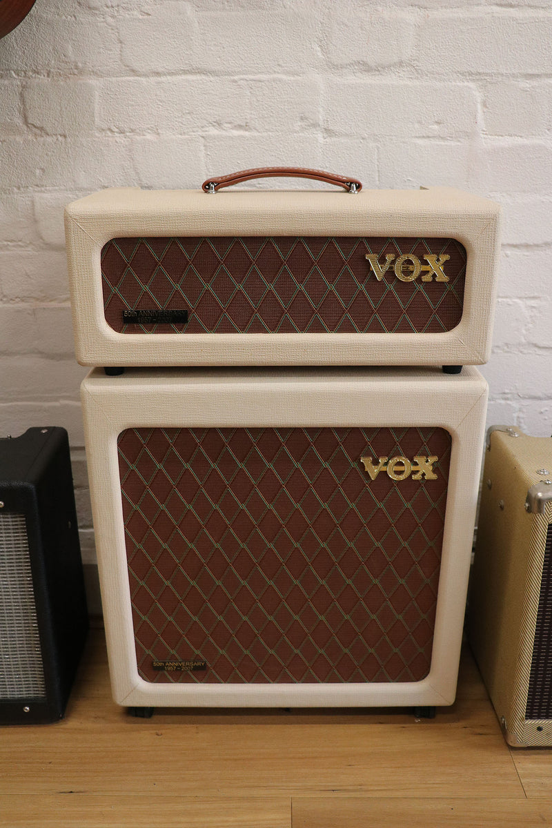 Vox AC15HTVH 50th Anniversary Hand-Wired Head with Cabinet – The Guitar ...