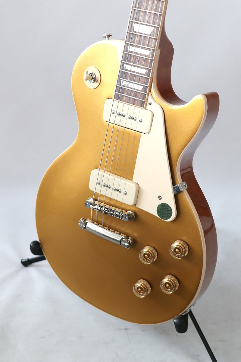 Gibson Les Paul Classic 2018 Gold Top P90s – The Guitar Colonel